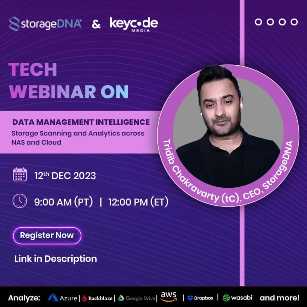 StorageDNA Tech Webinar: Data Management Intelligence - Key Code Media | Audio Visual Systems ...